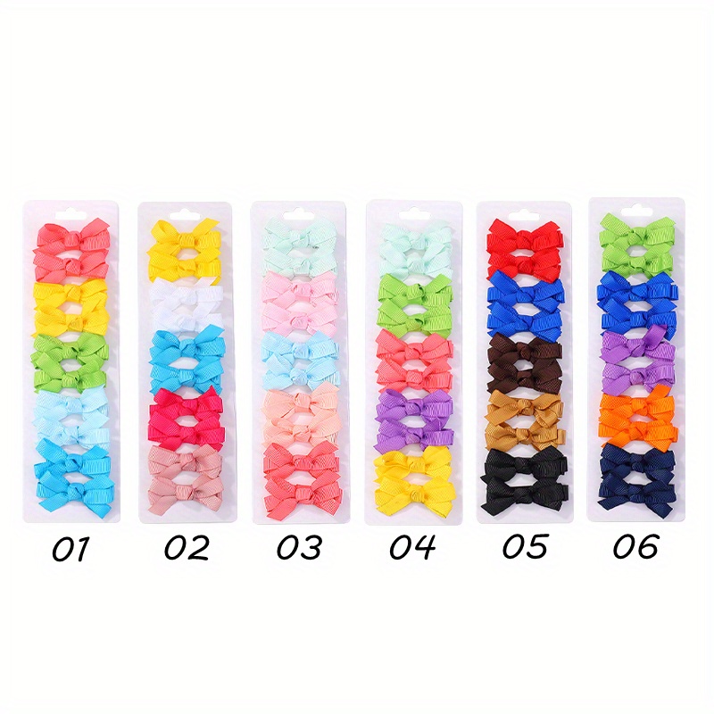 10pcs Bow Hair Clips Daily Decorative Hairpins Hair Accessories Gifts ...