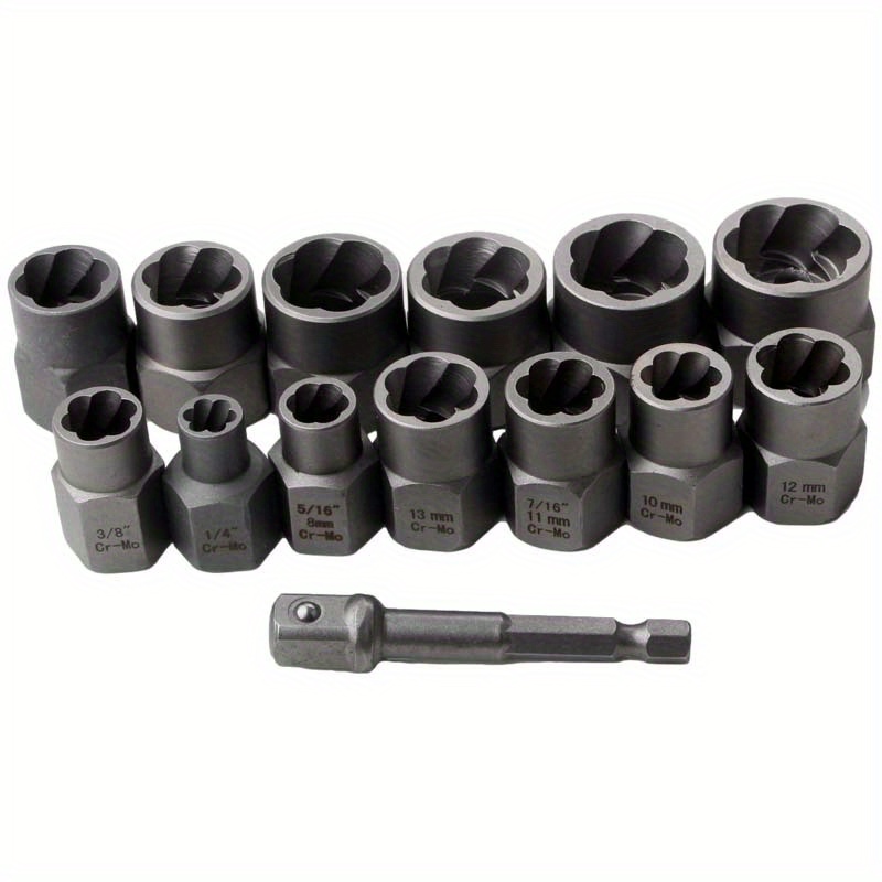 Impact Bolt Nut Remover Set Pull Sleeve Cr mo Bolt Extractor - Temu United