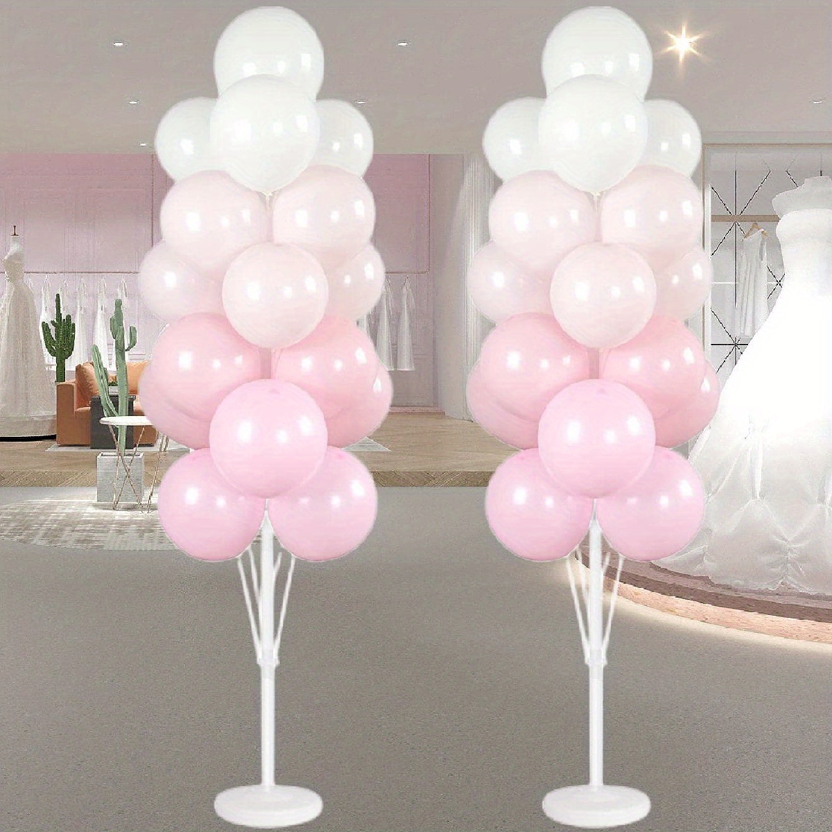 Balloon Column Stand Kit Height Adjustable Balloon Birthday - Temu