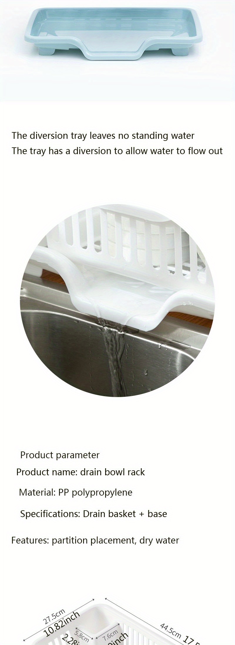 Drain Basket Kitchen Filter Funnel Bowl Drain Basket - Temu Australia