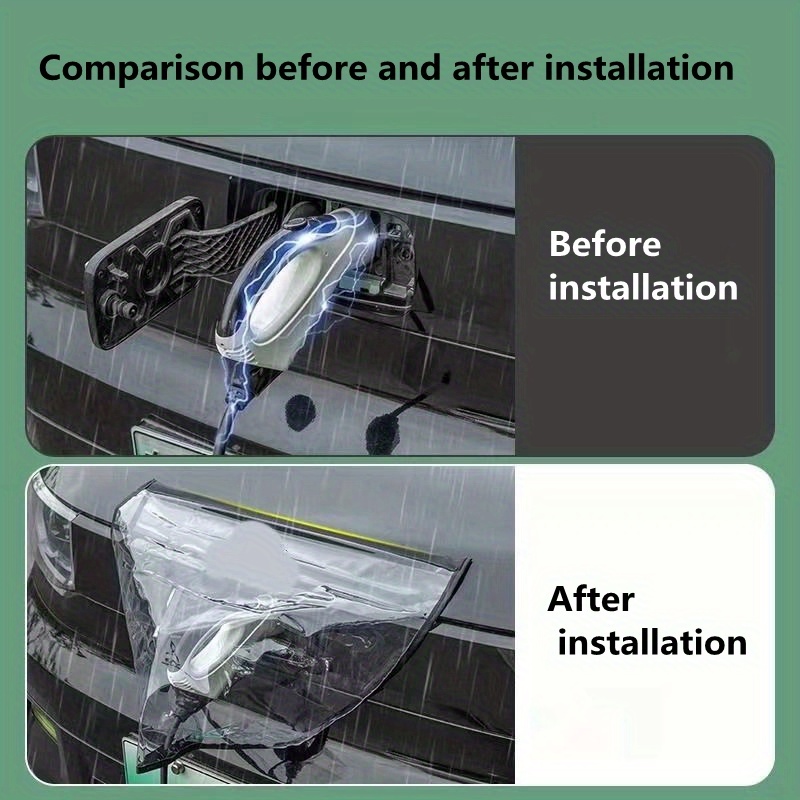 Electric Vehicle Charging Gun Rain Cover - Temu New Zealand