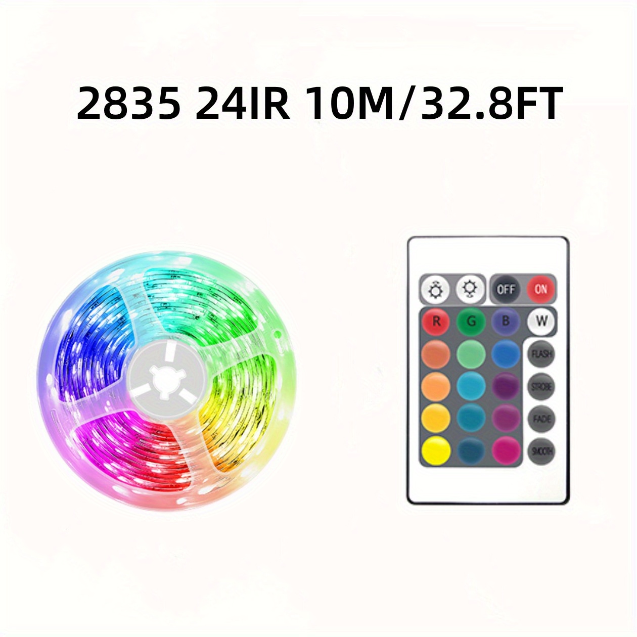 Low Voltage Light Strip Color Changing Light Strip 24 key - Temu United ...