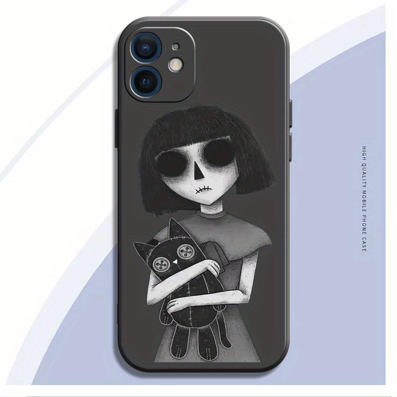 Dark Maiden Hunting Gothic Girl Silicone Phone Case For - Temu Australia