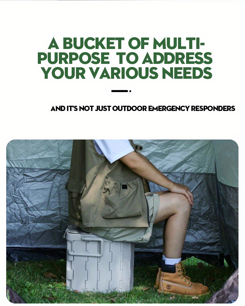 Portable Folding Toilet Outdoor Camping Emergency Toilet - Temu
