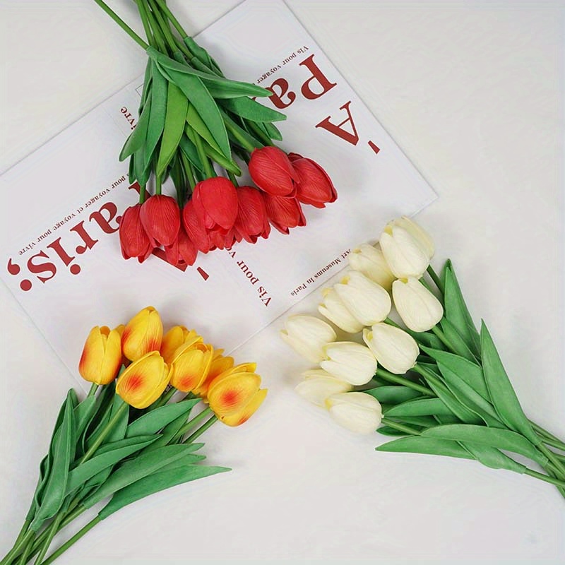 Artificial Tulip Flower Perfect For Room Decor Wedding - Temu Australia
