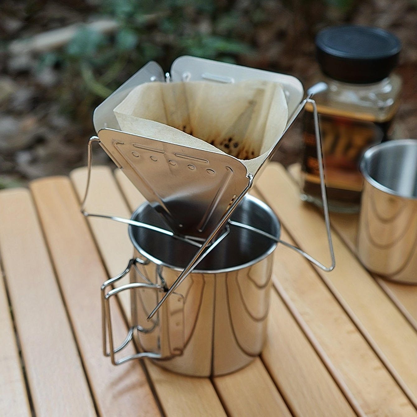 Coffee Filter Holder Portable Outdoor Camping Coffee Filter - Temu New ...