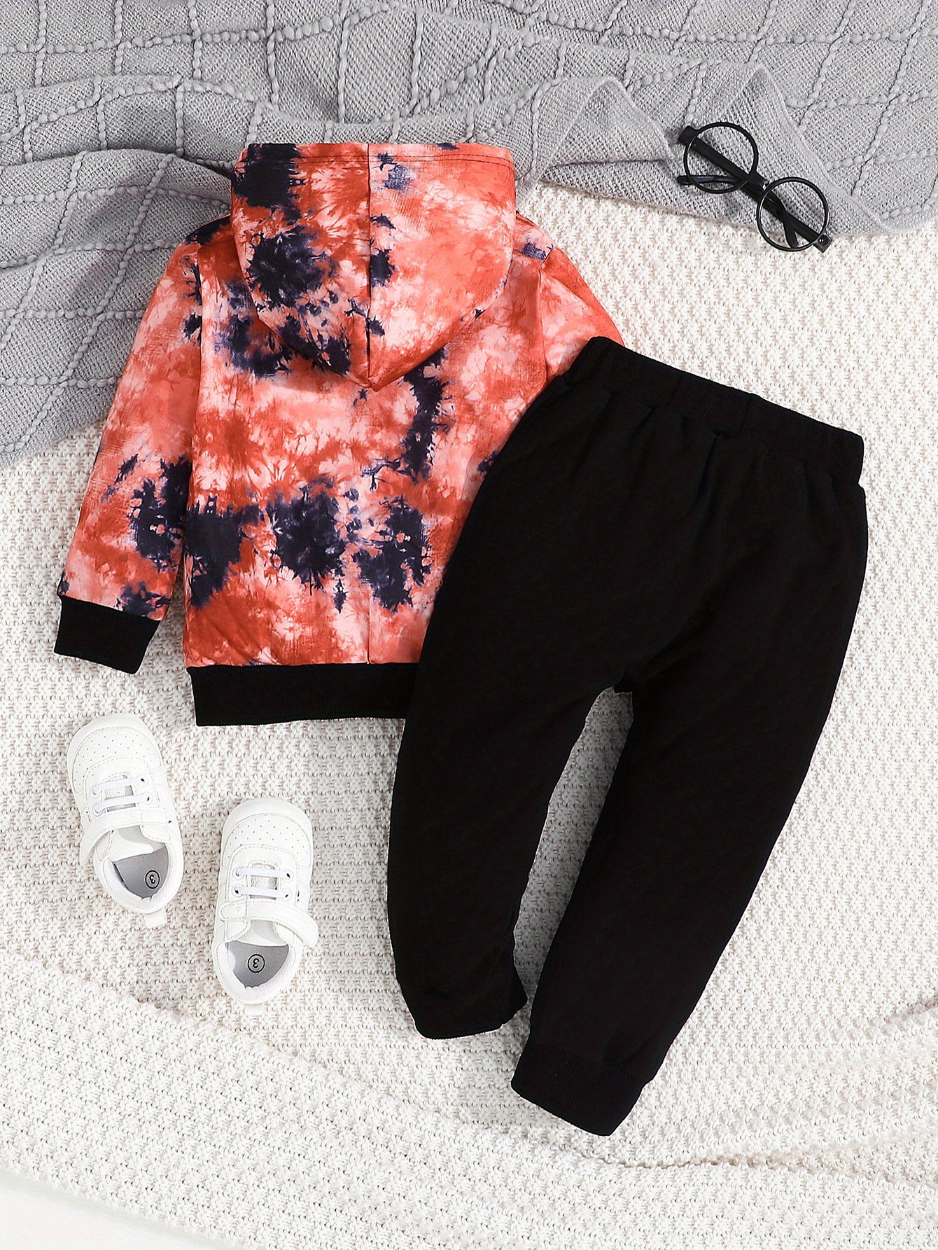 Boy's Casual Wild Boy Letter Print Set Long Sleeve Hoodie - Temu