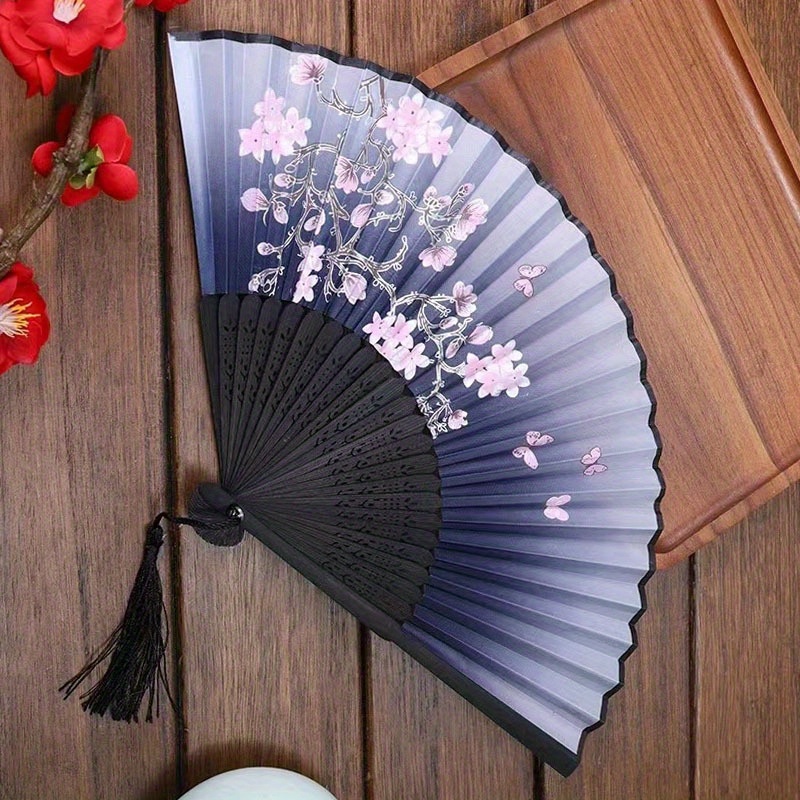 Fan Chinese Fan Fan Two High Quality Fan Fan Paper Fan Christmas | Temu ...