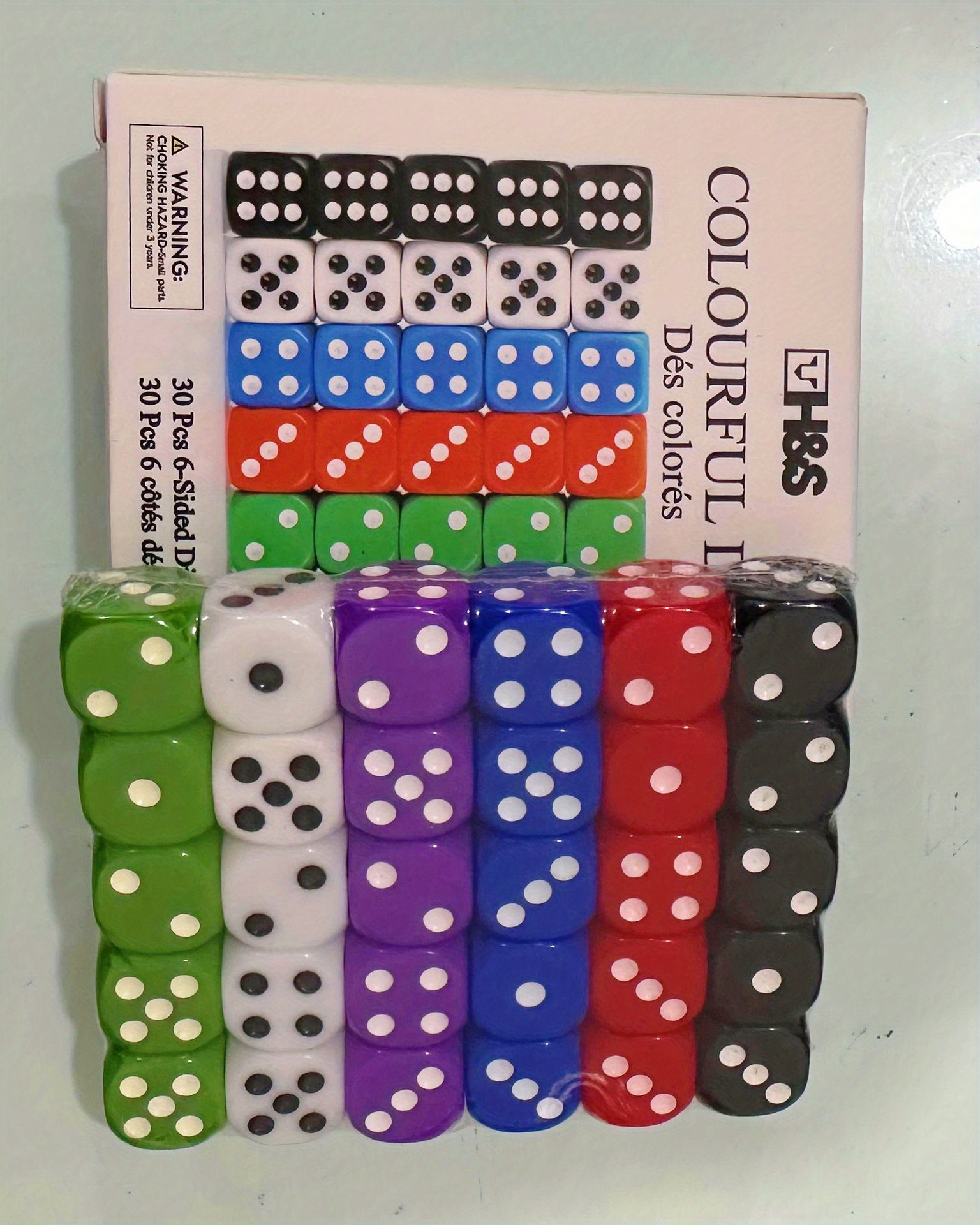 30pcs 16mm Dice Set In A Box - Sports & Outdoors - Temu New Zealand