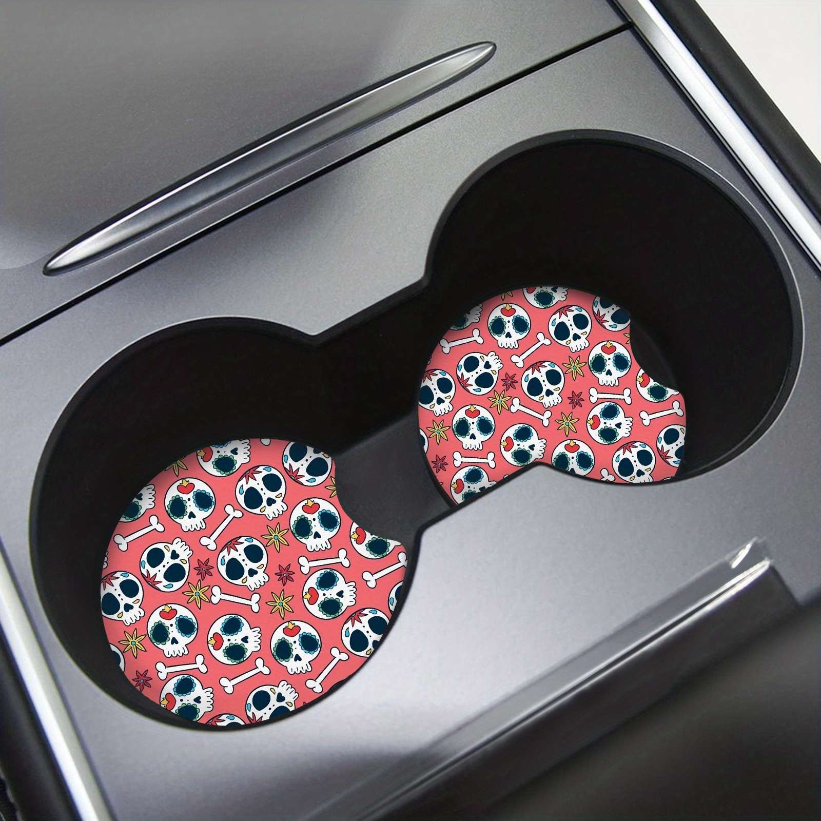 Absorbent Auto Drink Use Color Coasters Mats Vehicle Car - Temu United ...