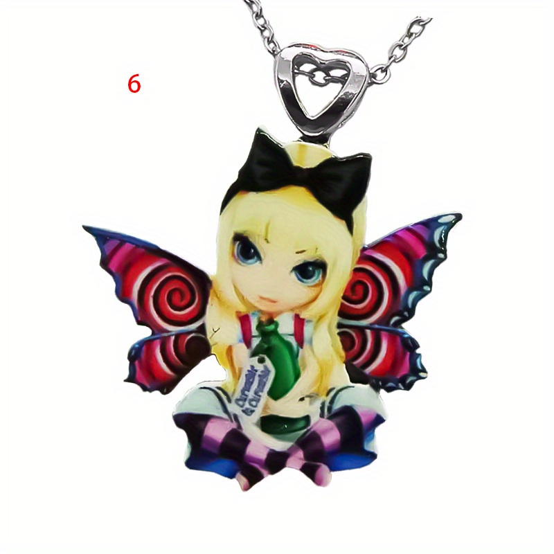 Cartoon Acrylic Toy Gift Little Girl - Temu Norway