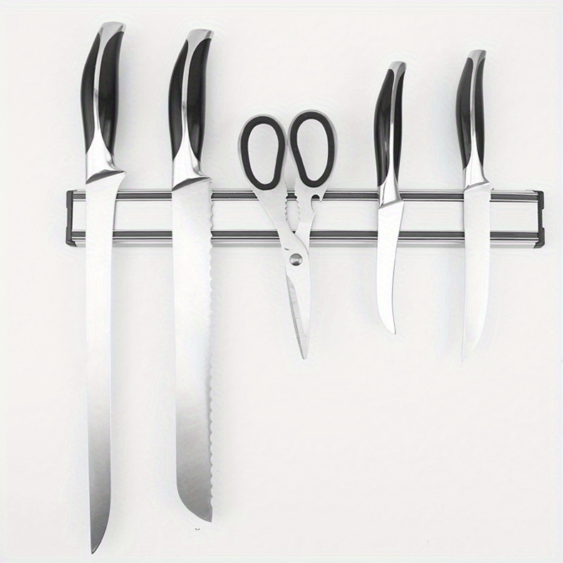 Magnetic Knife Holder Maximizes Kitchen Space Stainless - Temu United