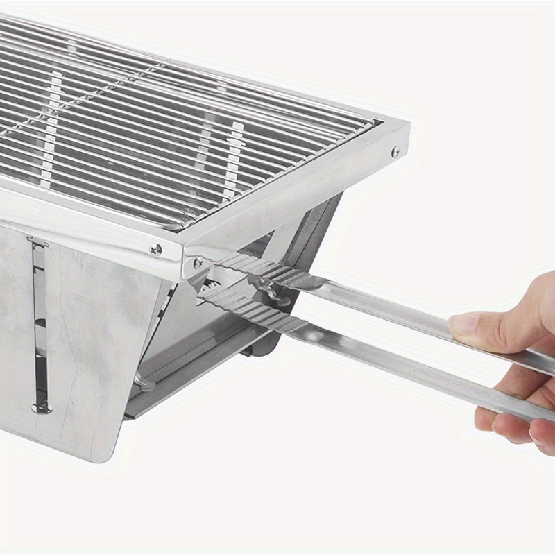 Foldable Bbq Grill Ideal For Outdoor Cooking Camping And Picnics ...