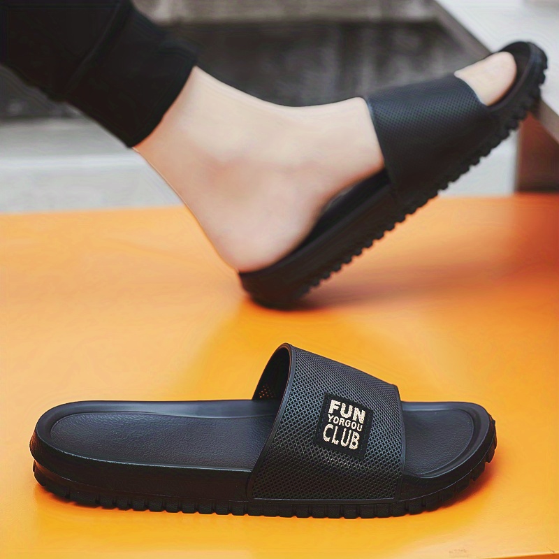 mens trendy mesh slip on outdoor slides with assorted colors summer ...