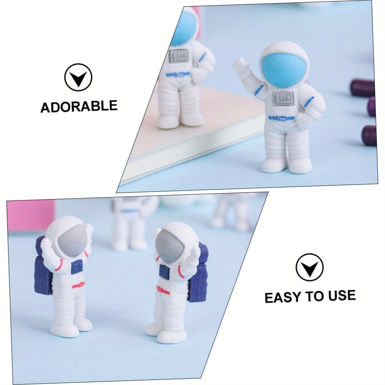 Cute Erasers Outer Space Portable Novelty Student Accessory - Temu Portugal