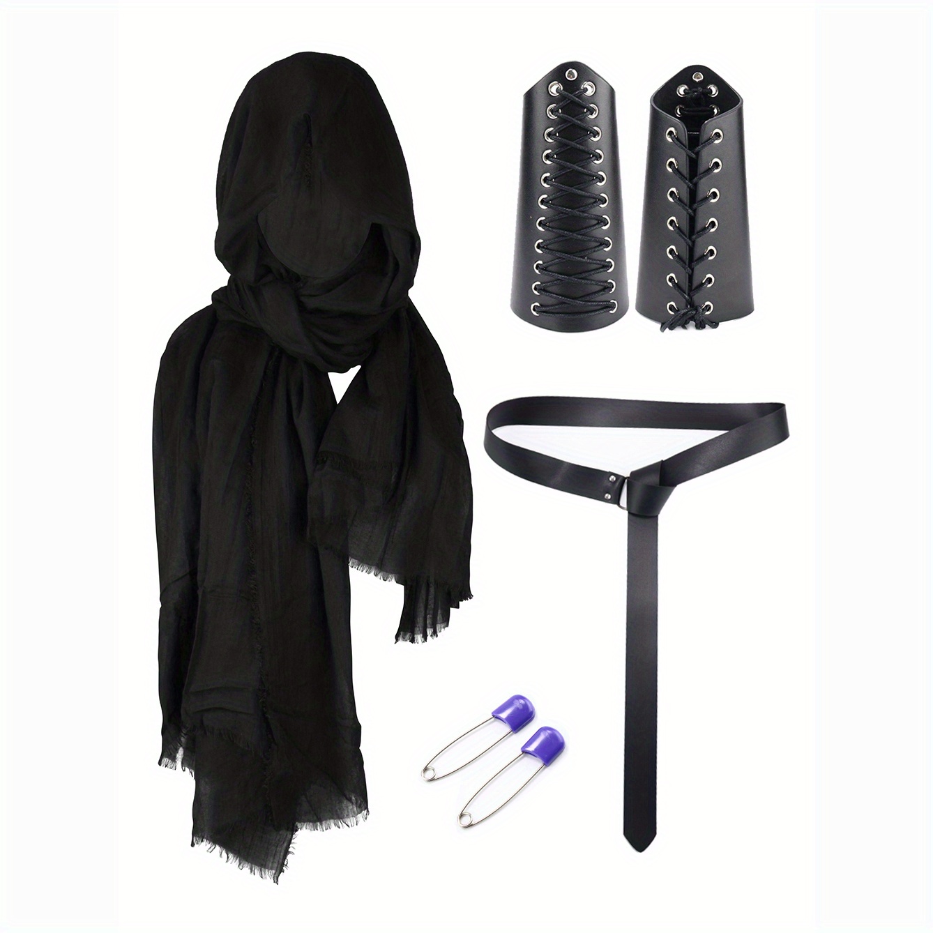 medieval knight belt shawl scarf le wrist guard retro - Temu Australia