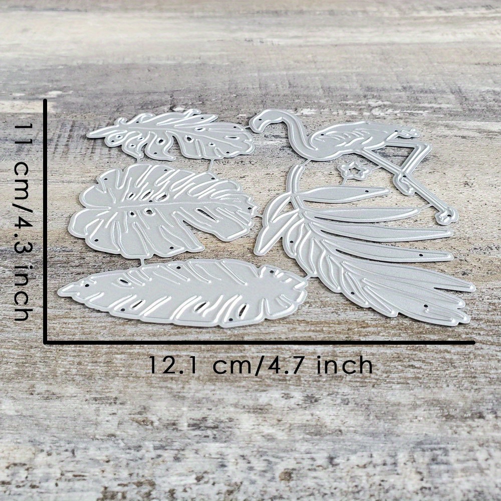 Catlove Summer Flamingo Leaves Metal Cutting Dies - Temu United Kingdom