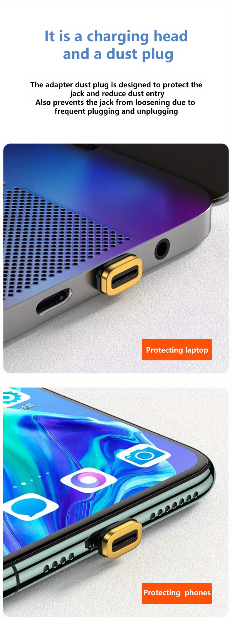 מתאם USB C מגנטי בזוי 100W בזוי 90 מעלות זווית ימינית זכר - Temu