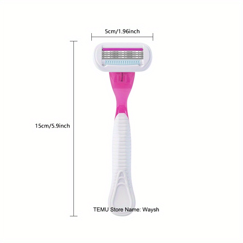 Women's 4 layer Manual Razor Shaving Set Reusable Blades - Temu