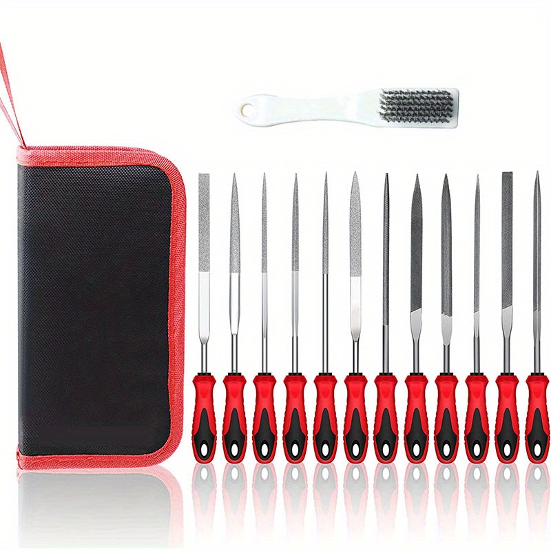Small File Set Needle Diamond Files Precision Metal File - Temu Canada