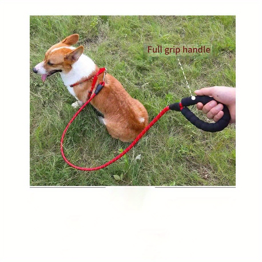 Length Strong Pet Dog Leash Highly Reflective Threads 360 - Temu United ...
