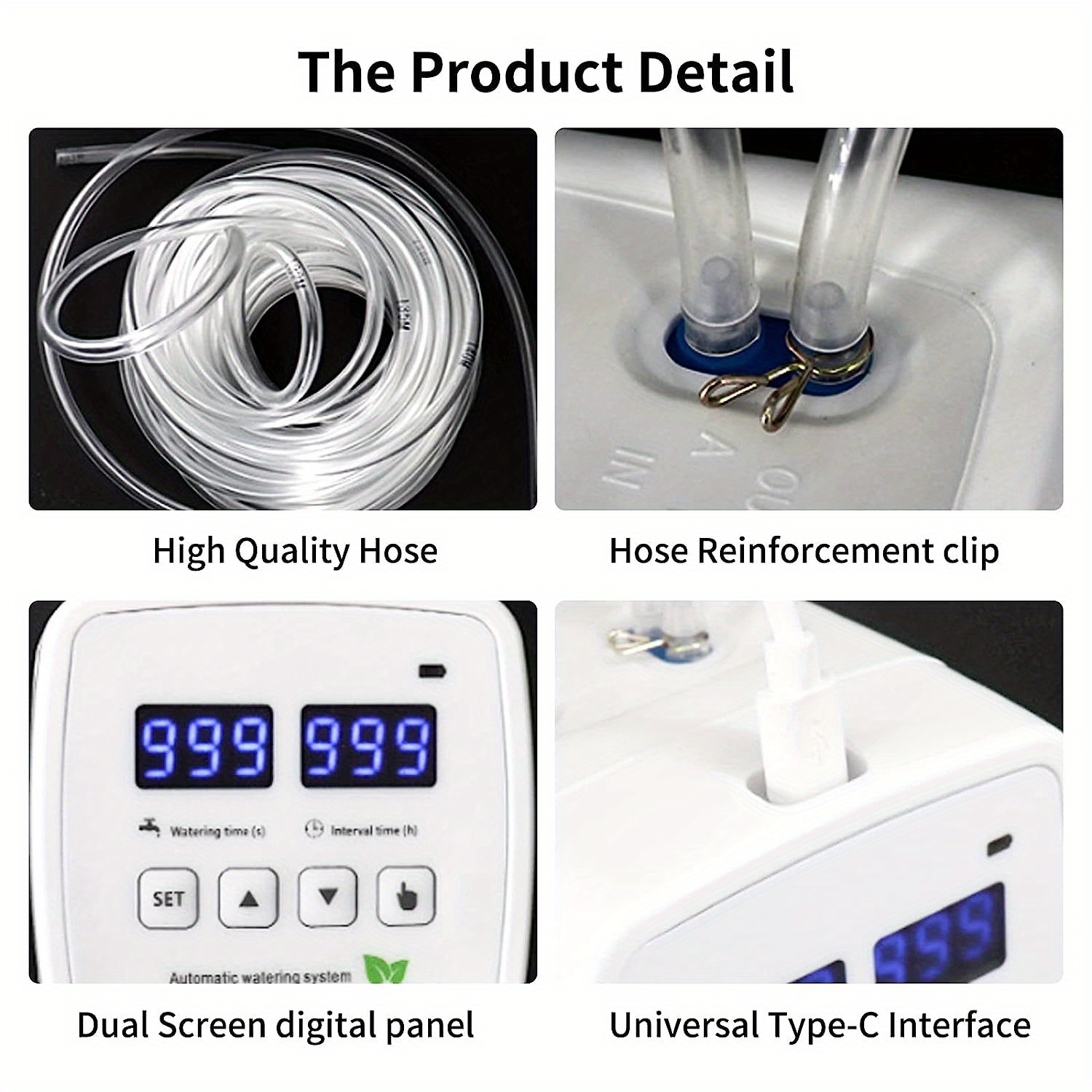 Automatic Drip Irrigation Kit Indoor Irrigation - Temu