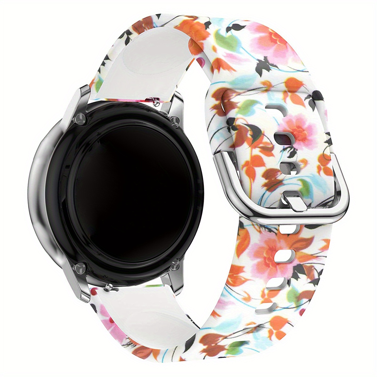 Soft Silicone Printed Watch Bands Galaxy Watch - Temu