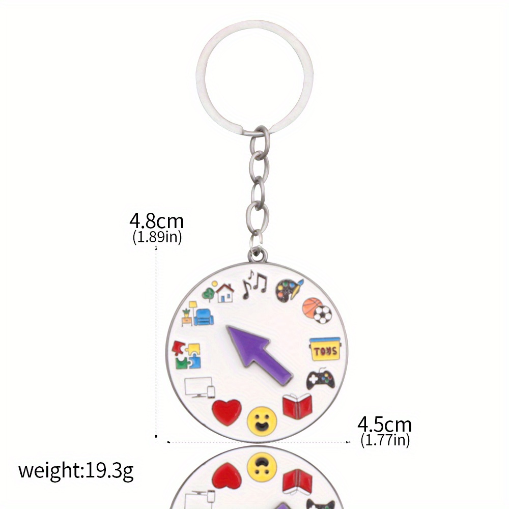 funny communication keychain for men my social battery interactive key ...