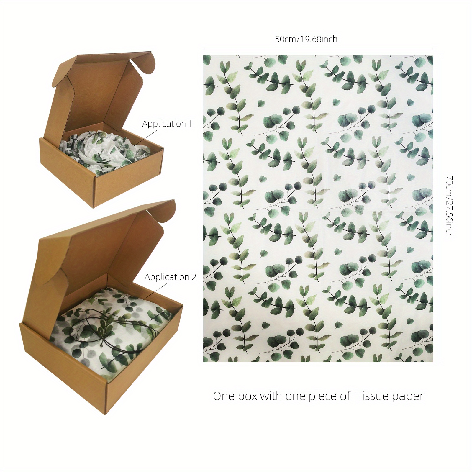 Corrugated Paper Gift Box Imitation Leaves Retro Gift Box - Temu