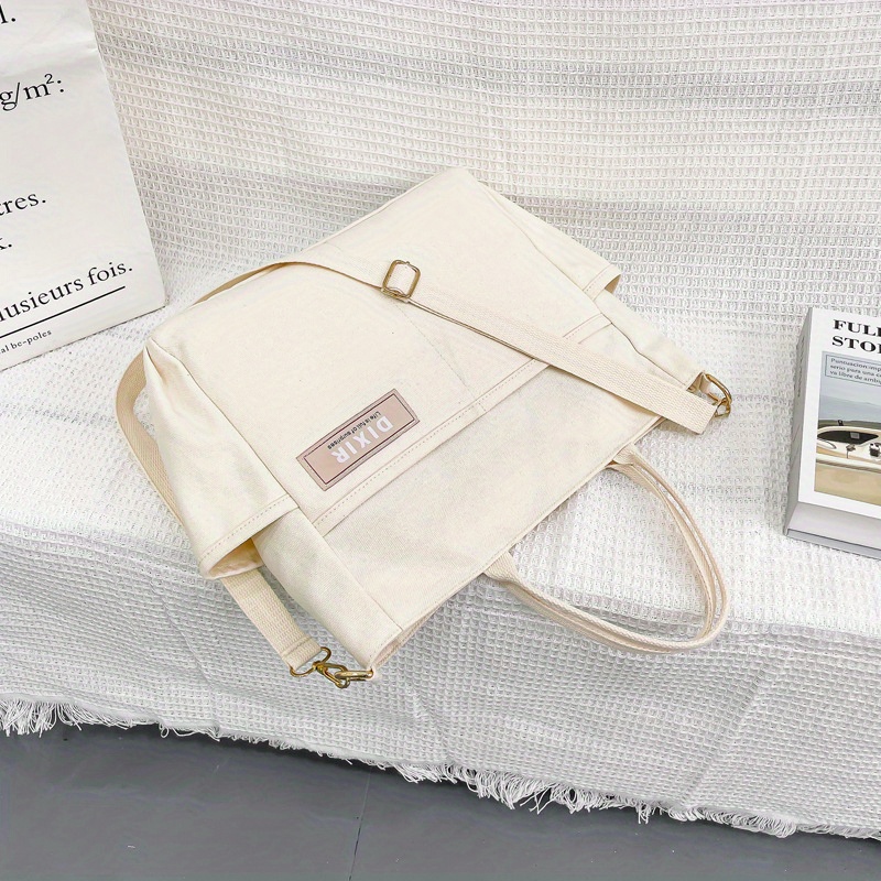 Mommy Diagonal Bag Multi pocket Canvas Bag Simple Versatile - Temu ...