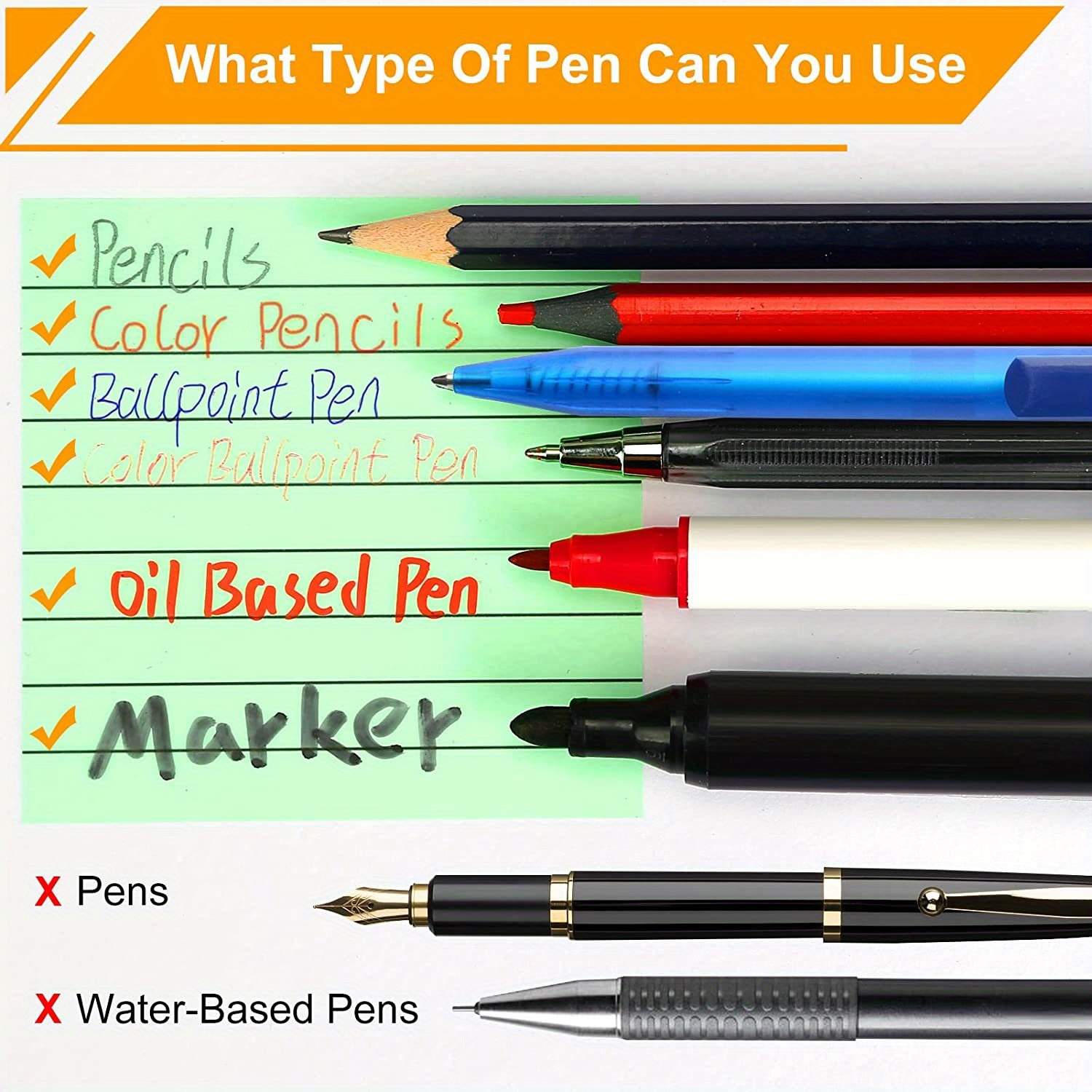 Lined Transparent Notes 6 Pads Clear - Temu United