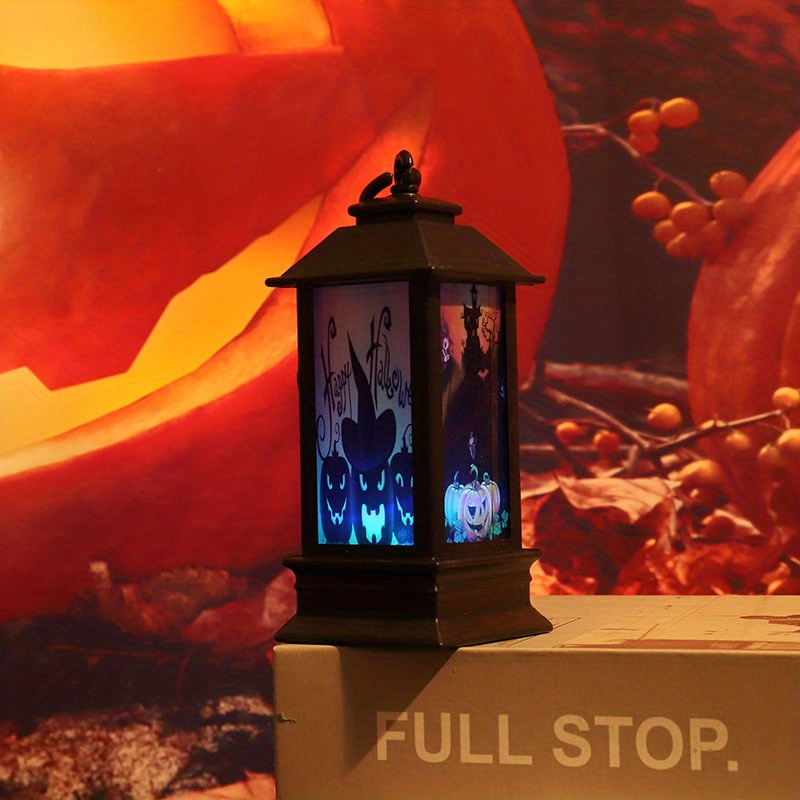 Halloween Wind Light Glow Oil Light Holiday Decorative Light - Temu ...