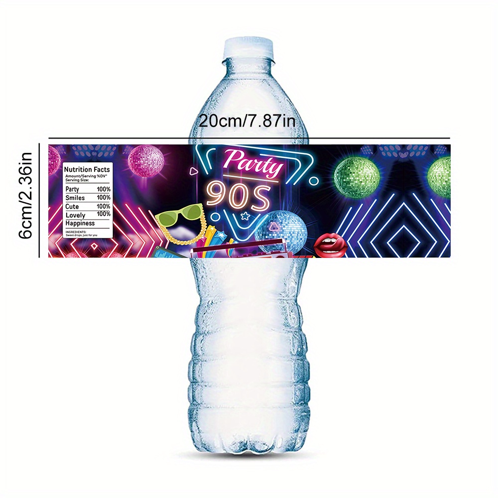 Spot Birthday Party Water Bottles Special - Temu Netherlands