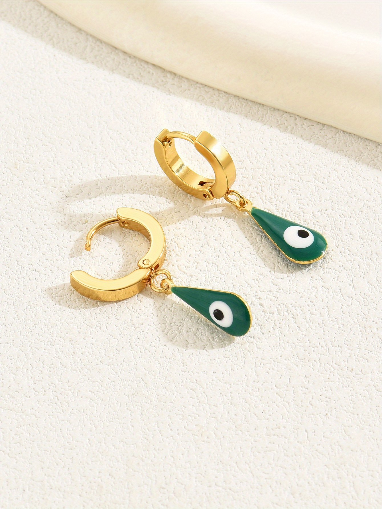 trendy creative vintage eye earrings decorative - Temu Australia