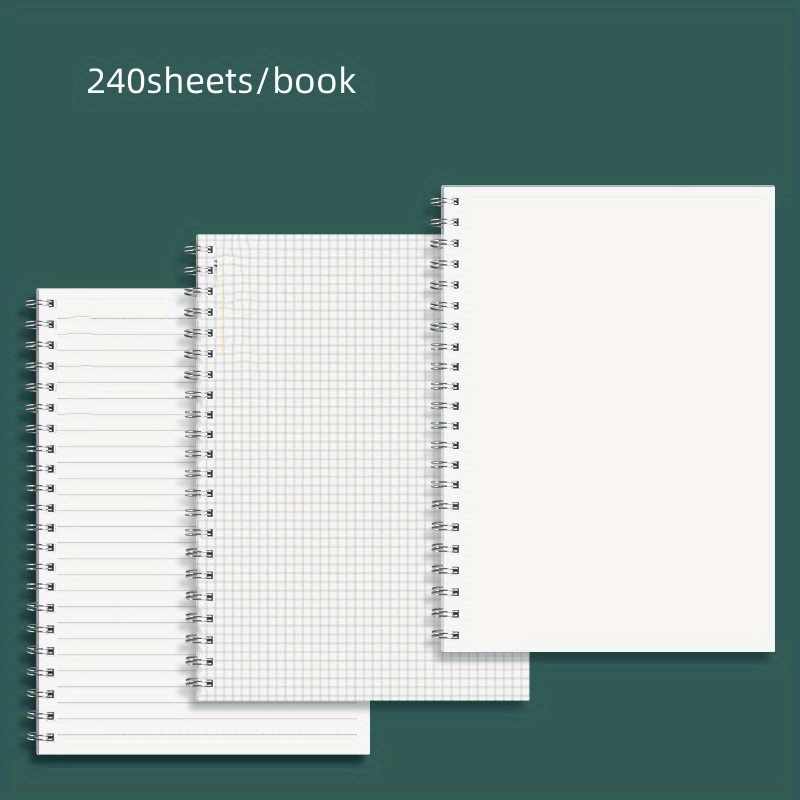 Soft Cover Spiral Notebook Blank Sketchbook Memo Notepad - Temu New Zealand