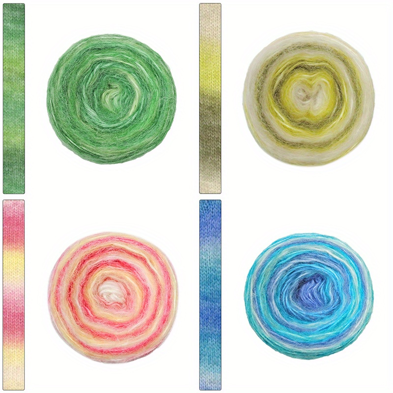 1ball Hair Spray Yarn Knitting Crochet Yarn Craft Yarn Shawl - Temu ...