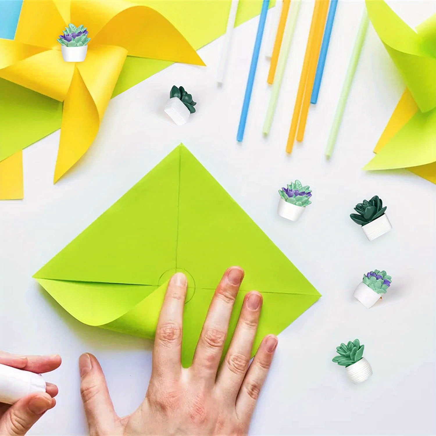 Cute Succulent Plants Decorative Push Pins Colorful Floret - Temu