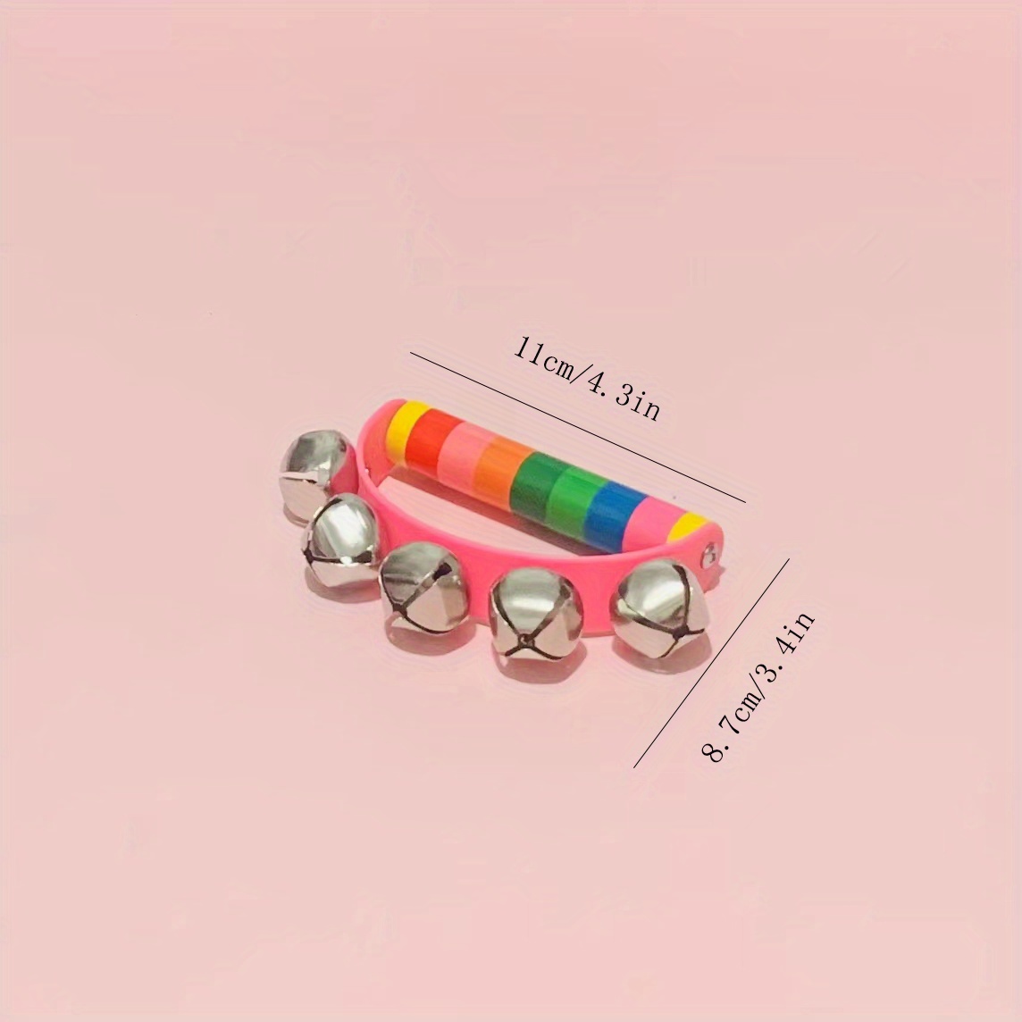 Children's Musical Instrument Semicircle Hand Bell Infant - Temu South ...