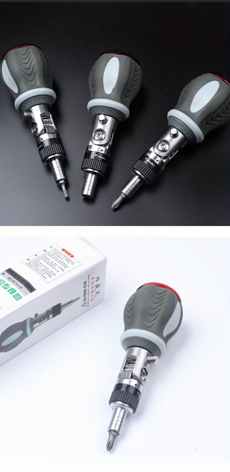 1 screwdriver 180 degree bendable screwdriver multi angle - Temu ...