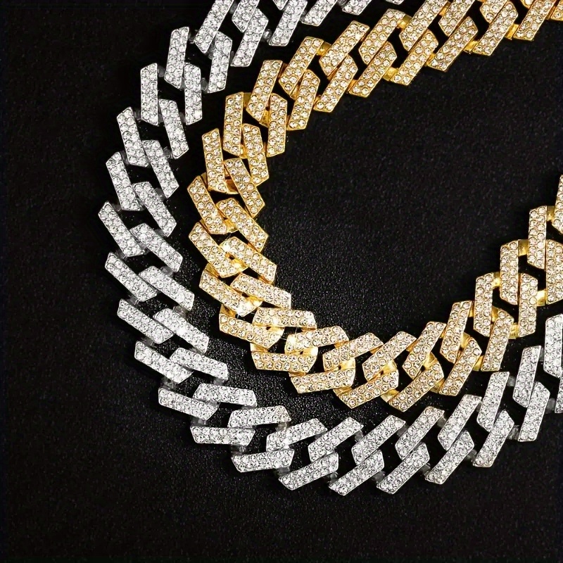 Exaggerated Domineering Clavicle Chain Neck Chain Hip Hop - Temu United ...