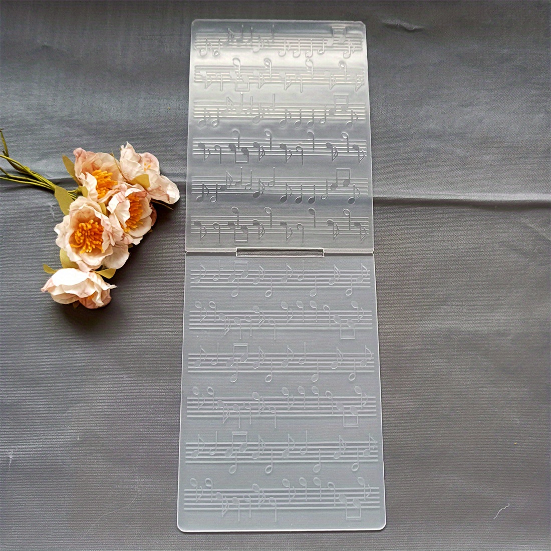 Musical Note Embossed Folder Plastic Embossing Folders Card - Temu ...