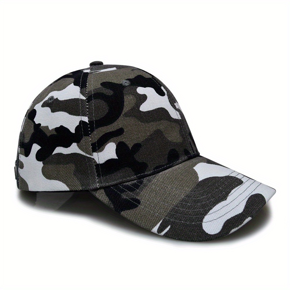 Candy Color Casual Baseball Cap Unisex Camouflage Print Dad - Temu ...