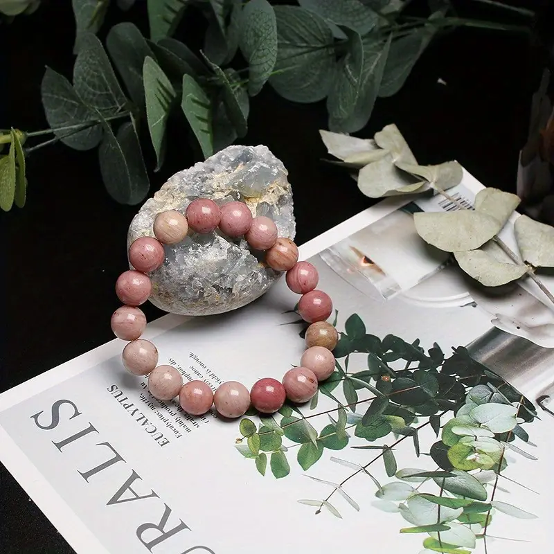 Trendy Classic Round Beads Decorative Bracelet Men T Temu United