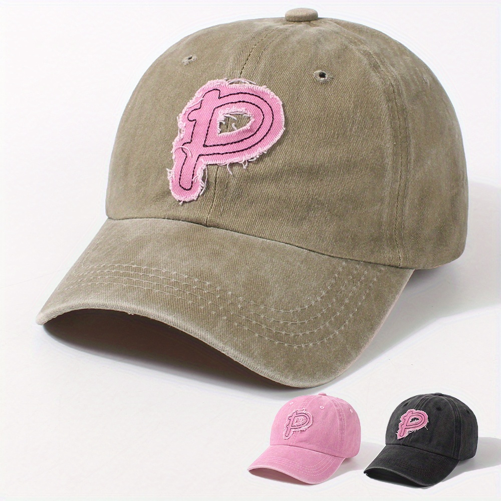 Patch Baseball Cap Vintage Washed Distressed Dad - Temu Norway