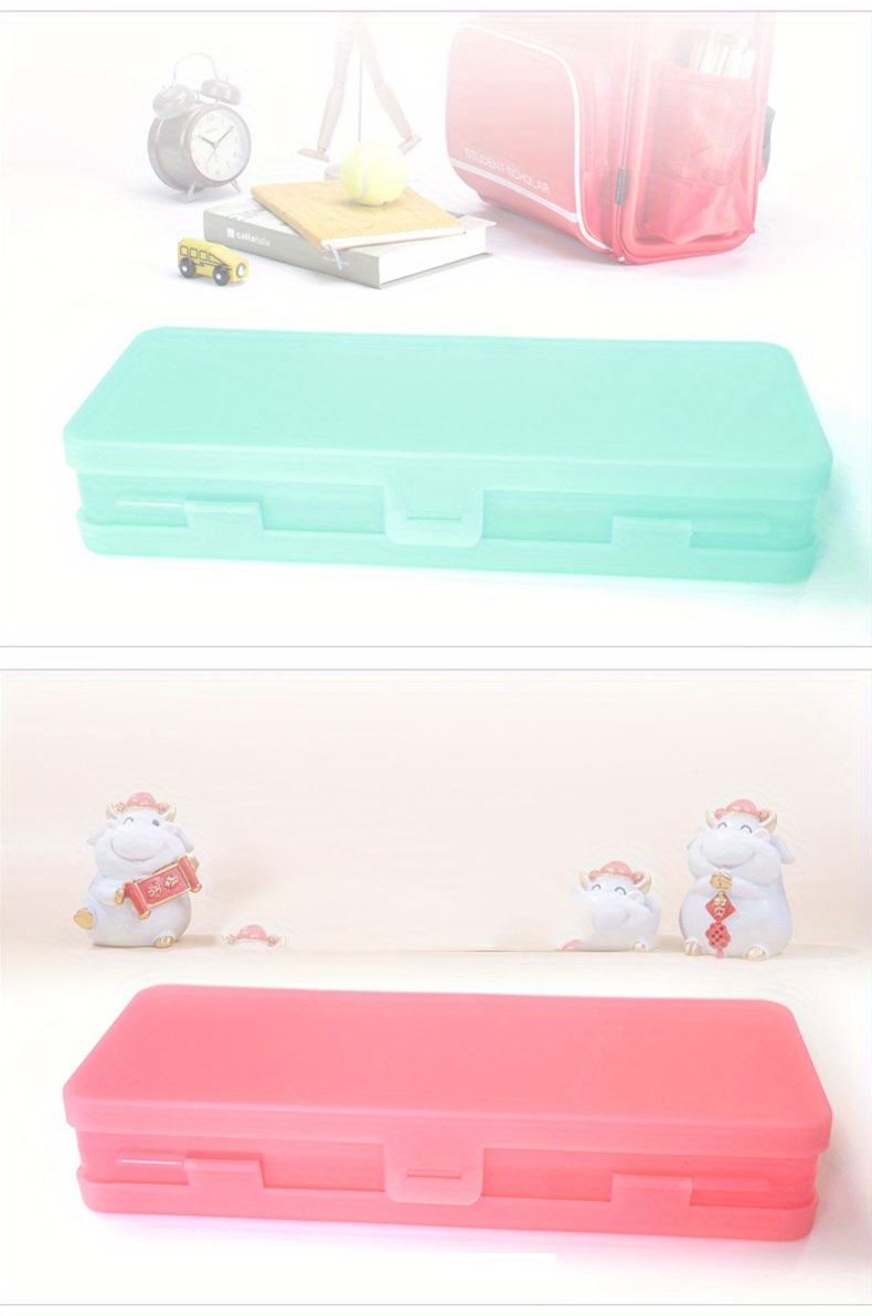 double layer stationery pencil case make study desk tidy a - Temu New ...