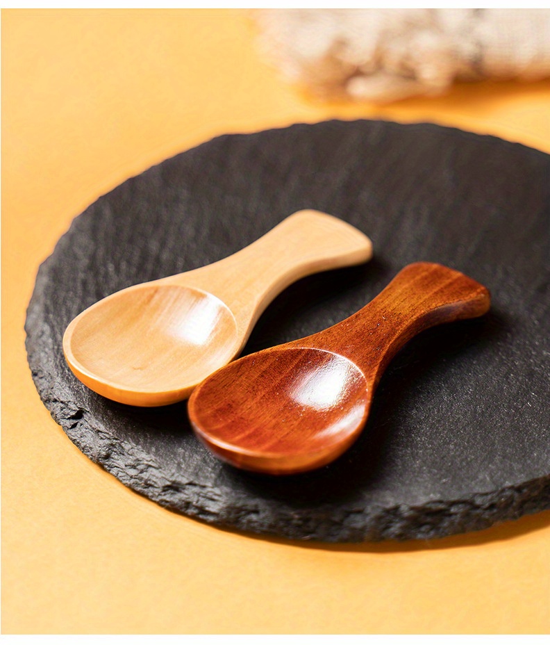 Small Spoon Ice Cream Spoon Wooden Fashion Style Creative - Temu Australia