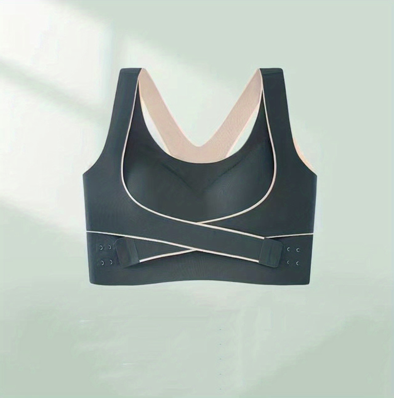 Seamless Wireless Sports Bra Comfy Breathable Running - Temu Australia