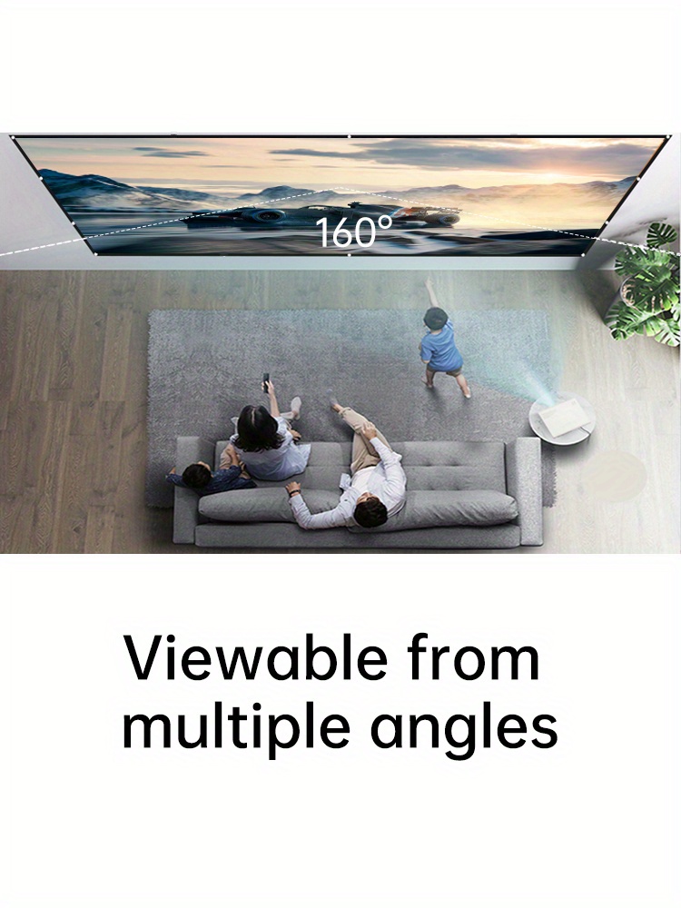 Projector Screen "16:9 Foldable Wrinkle - Temu United Kingdom