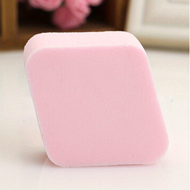 Diamond Shape Powder Puff Makeup Sponge Blender Set Beauty - Temu