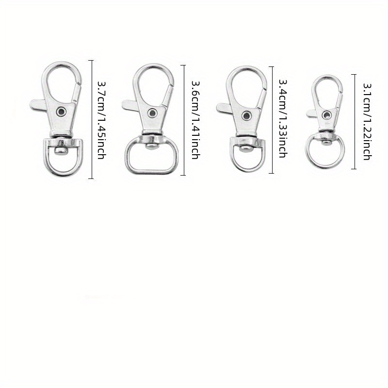 Classic Alloy Dog Buckle Metal Keychain Accessories Diy Hardware ...